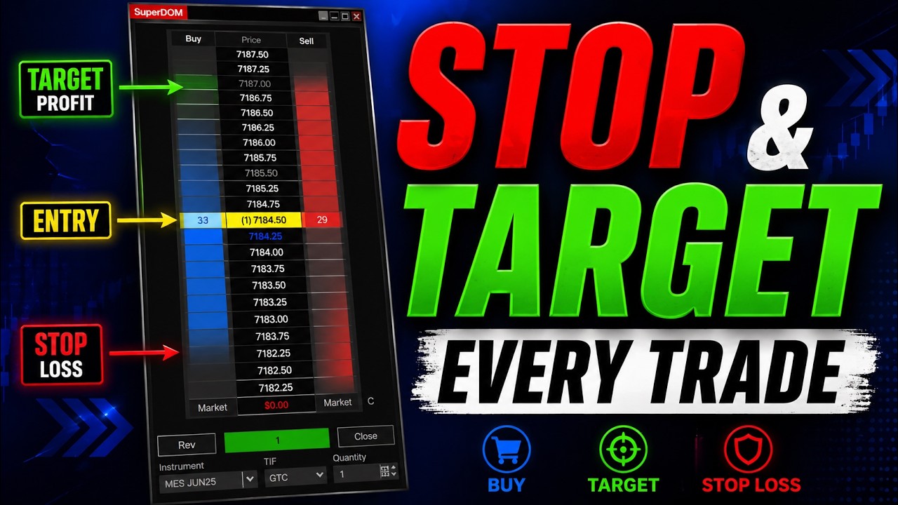 How to Place Trades NinjaTrader Using SuperDOM Price Ladder