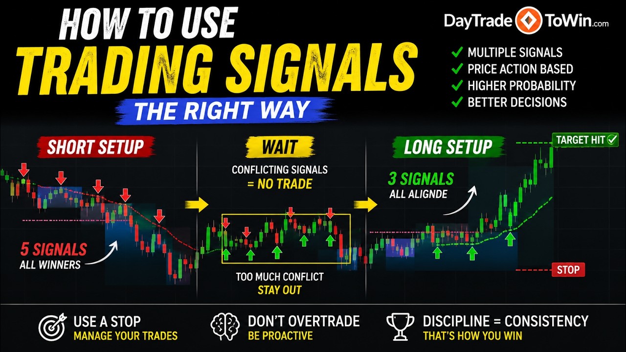 How to Use Trading Signals Correctly for Day Trading